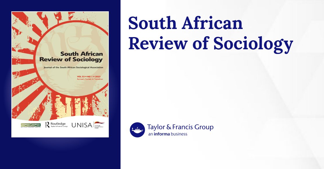South African Review of Sociology | Journal | Taylor & Francis Online